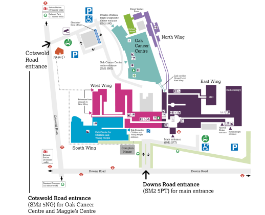 How to get to The Royal Marsden in Sutton | The Royal Marsden